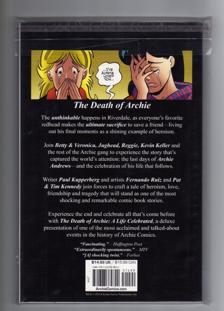 The Death of Archie: A Life Celebrated, Hobbies & Toys, Books ...