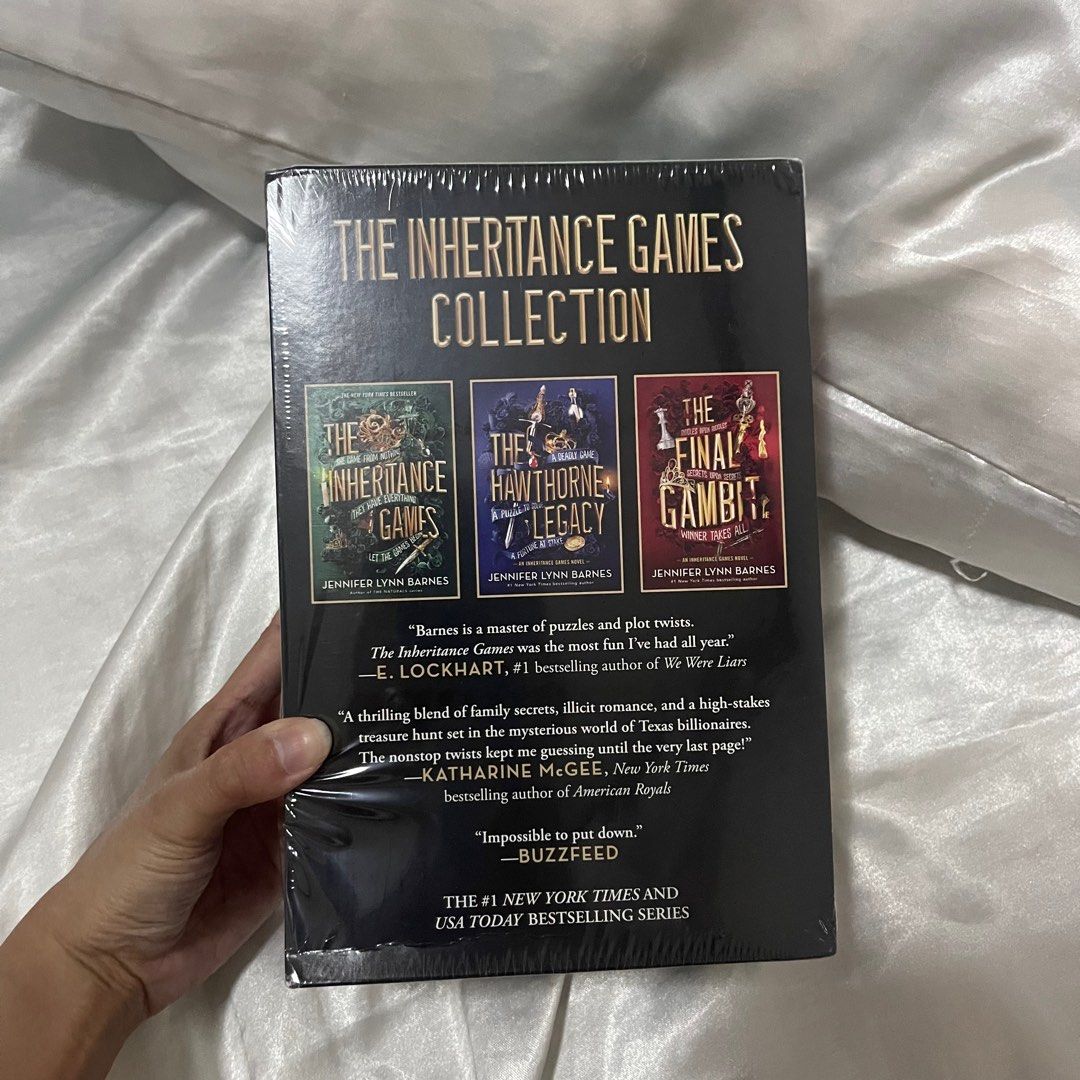 The Inheritance Games Collection HB Set, Hobbies & Toys, Books ...