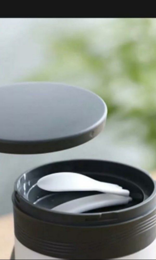 Thermal insulator light blue colour food jar stainless steel 500 ml ...