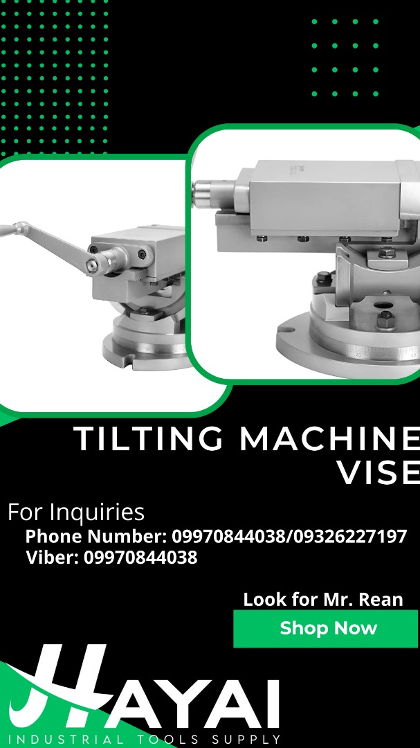 Tilting Machine Vise, Commercial & Industrial, Industrial Equipment on ...