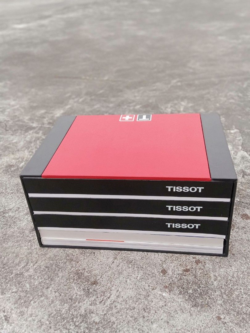 Tissot watch box swiss made (Authentic box), Luxury, Watches on Carousell