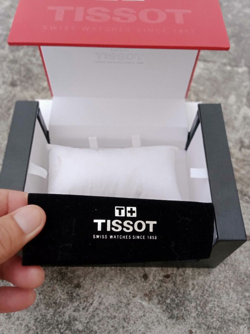 Tissot watch box swiss made (Authentic box), Luxury, Watches on Carousell