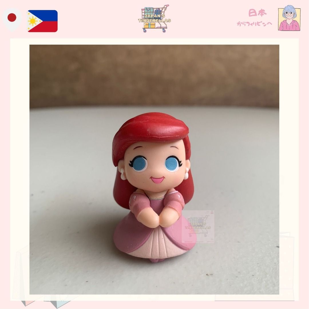 TOMY CAPSULE: ARIEL LITTLE MERMAID - DISNEY PRINCESS SITTING POSITION ...