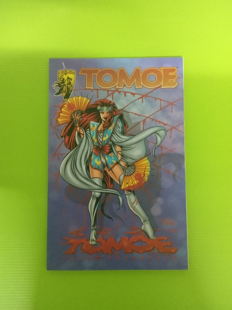 TPB - Tomoe ( Amanda Conner- Cover Art ) 96-Pages, USD 14.95, Crusade ...