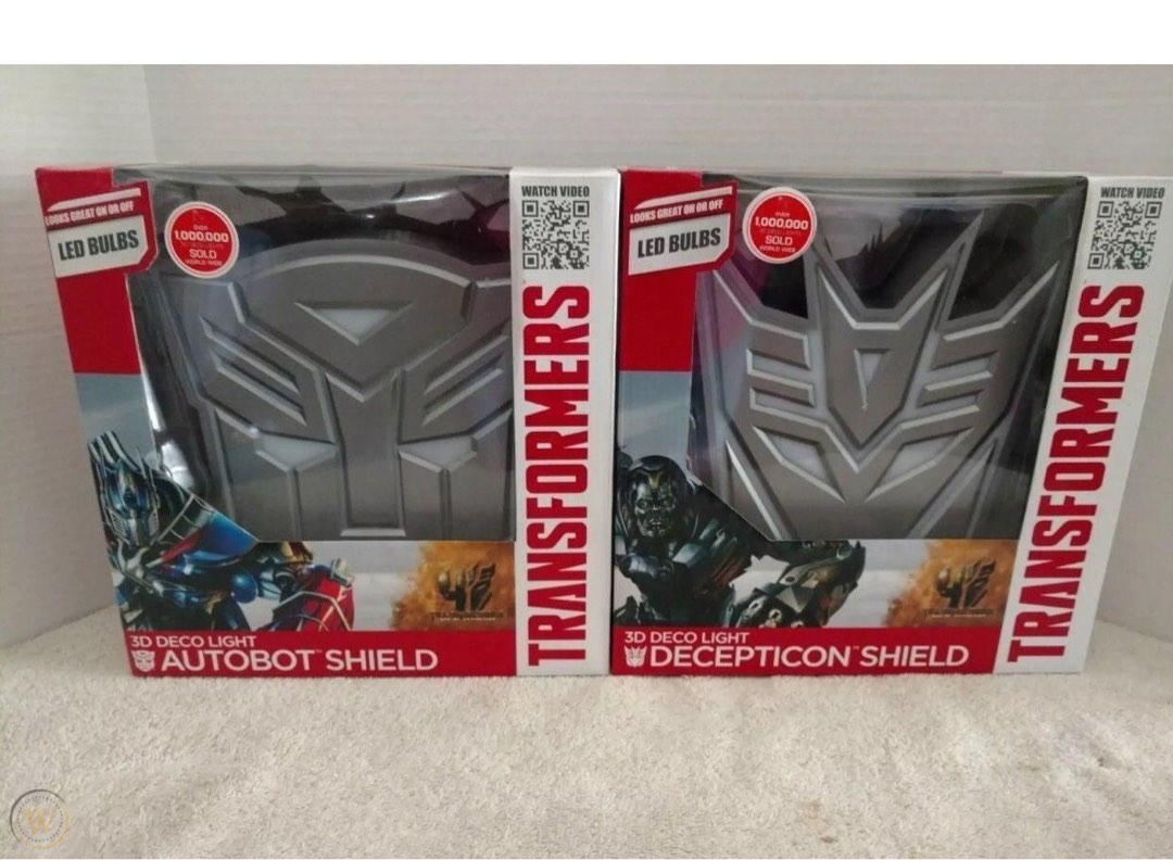 Transformers 3D Deco wall Lights Autobots & Decepticon, Everything Else ...