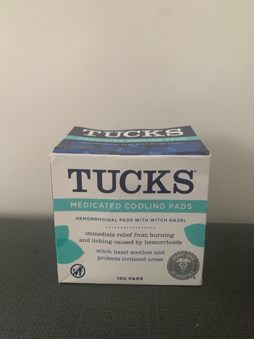 Tucks Medicated Cooling Pads 100pcs on Carousell