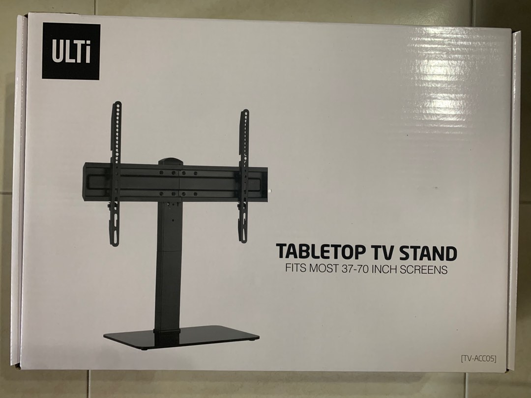 TV Stand 37”-70” ULTi Table Top TV Stand Swivel, TV & Home Appliances ...