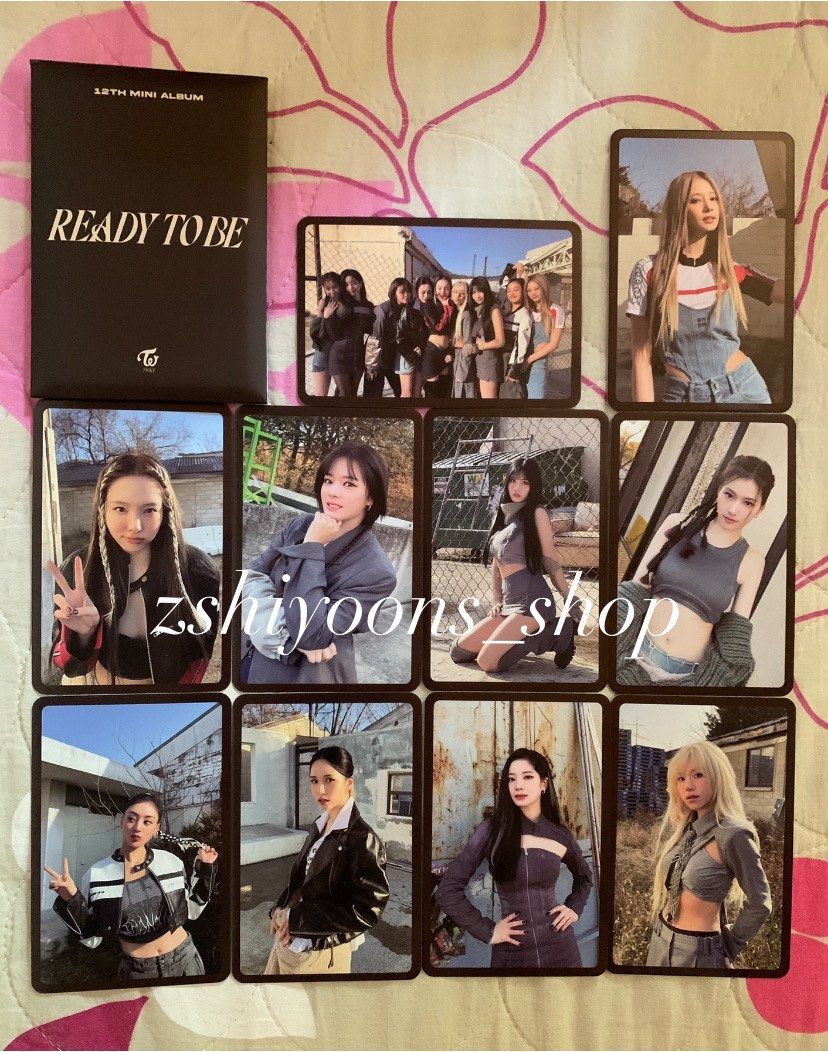 TWICE READY TO BE POB PHOTOCARDS, Hobbies & Toys, Memorabilia & Collectibles, K-Wave on Carousell