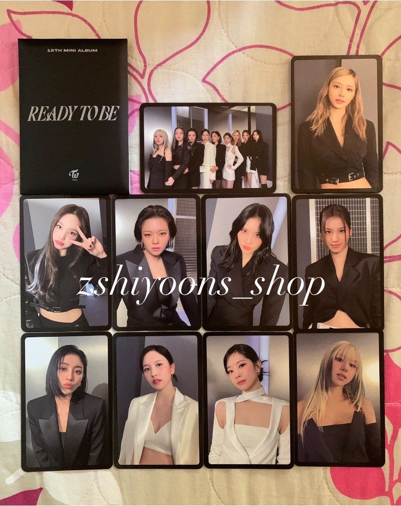 TWICE READY TO BE POB PHOTOCARDS, Hobbies & Toys, Memorabilia & Collectibles, K-Wave on Carousell