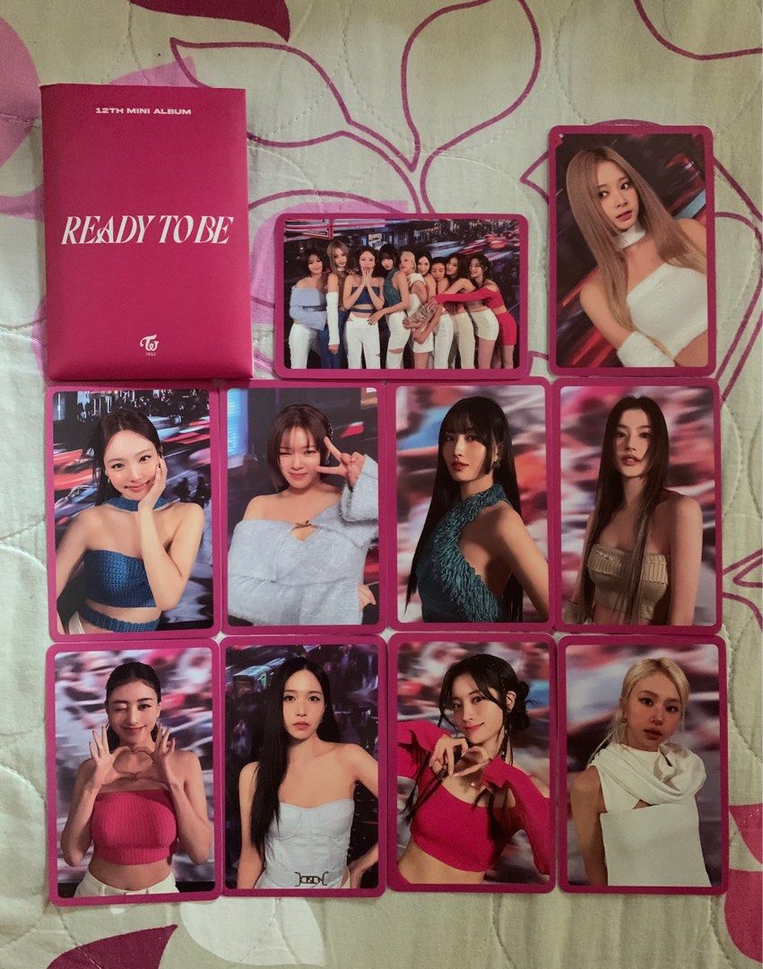 TWICE READY TO BE POB PHOTOCARDS, Hobbies & Toys, Memorabilia & Collectibles, K-Wave on Carousell