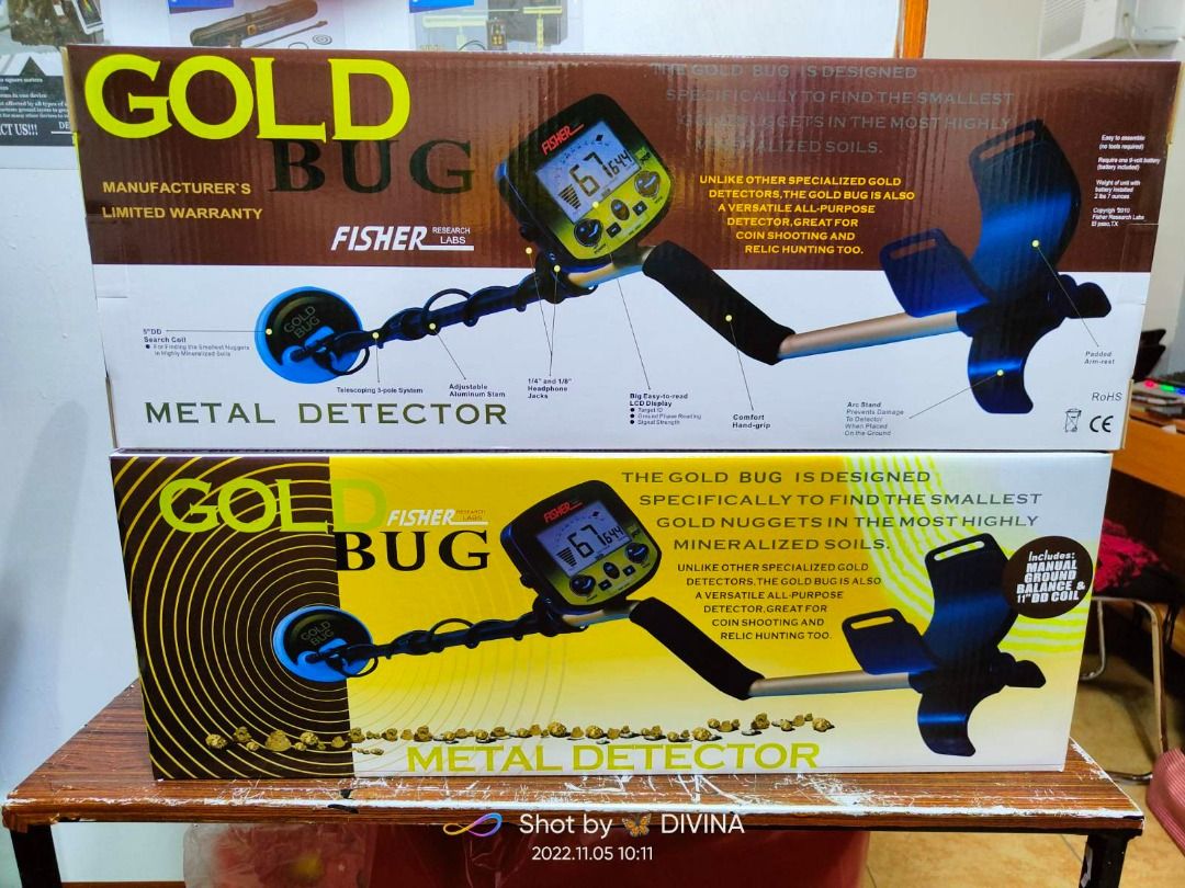 Underground Gold Detector Fisher Gold Bug Pro, Commercial & Industrial ...