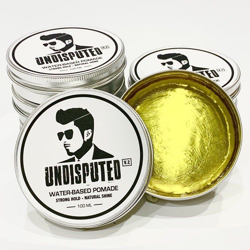 UNDISPUTED V2.0 Strong Hold Waterbased Pomade 100ml (Lab Tested + HSA ...
