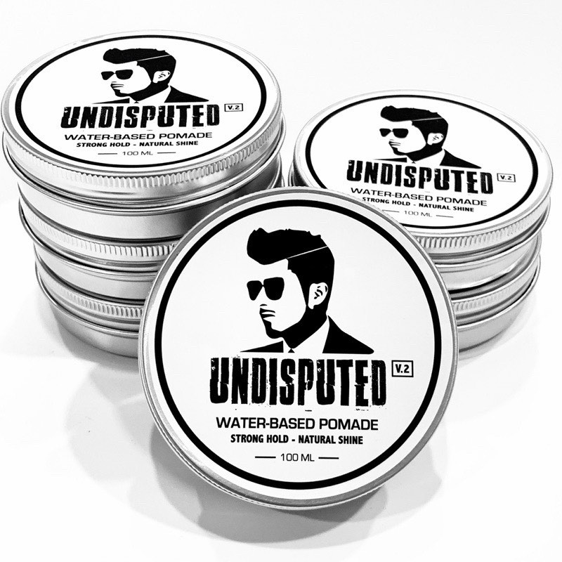 UNDISPUTED V2.0 Strong Hold Waterbased Pomade 100ml (Lab Tested + HSA ...