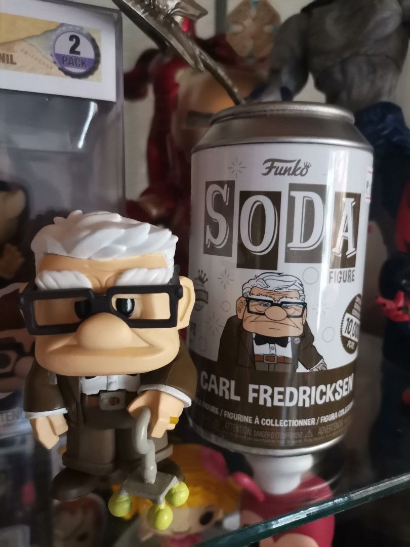 Up Movie Carl Fredricksen Funko Soda, Hobbies & Toys, Toys & Games on ...