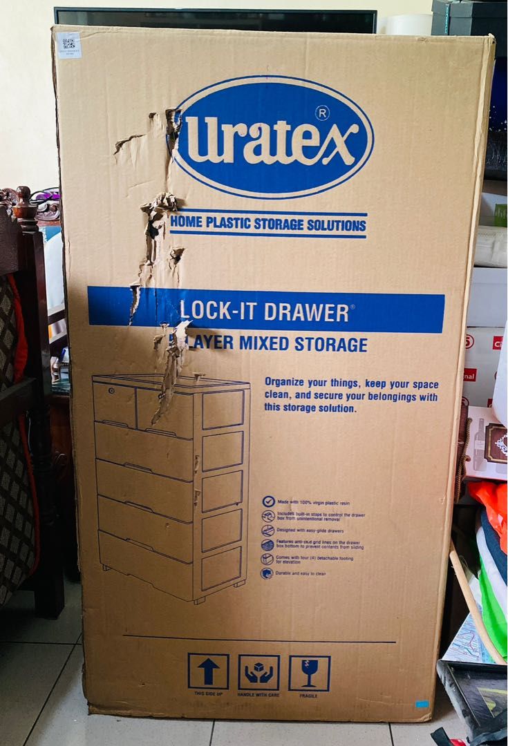 Uratex Monoblock Lock-It 5 Layer Drawer, Photography, Photography ...