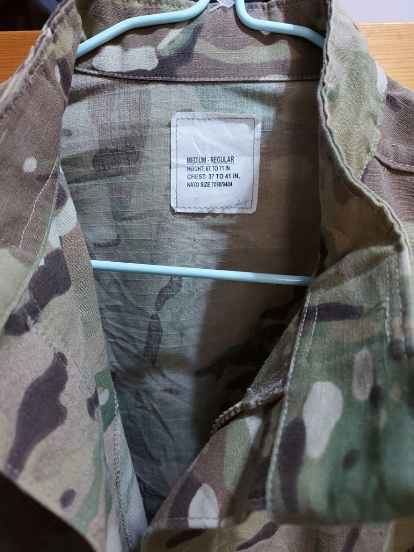 US army Multicam, 男裝, 外套及戶外衣服 - Carousell