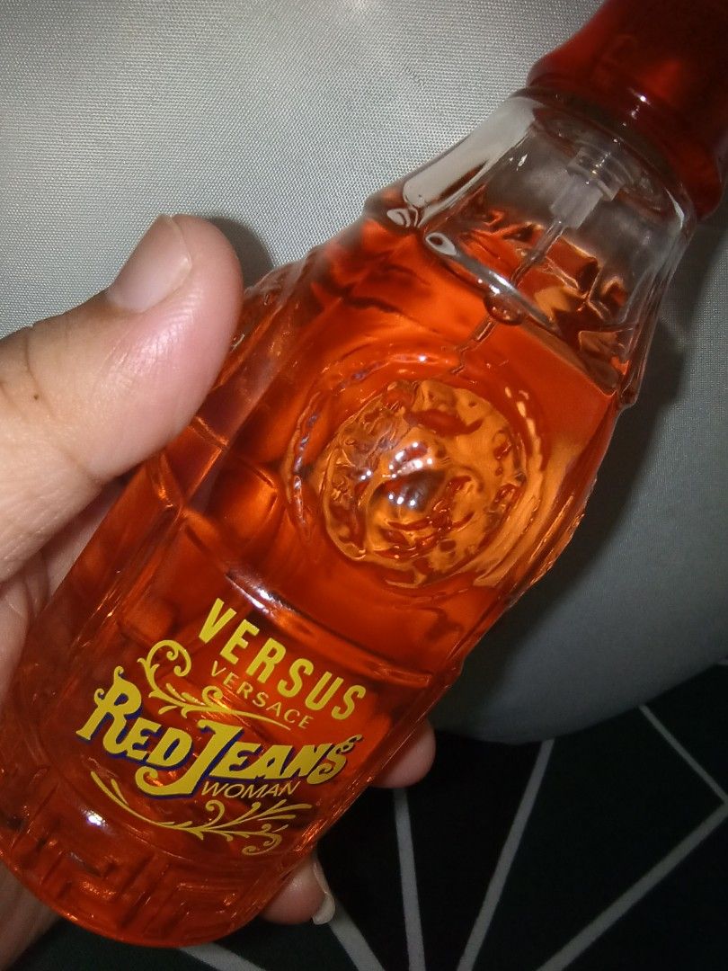 Versace Versus Red Jeans Perfume For Women Eau de Toilette 75ml, Beauty ...