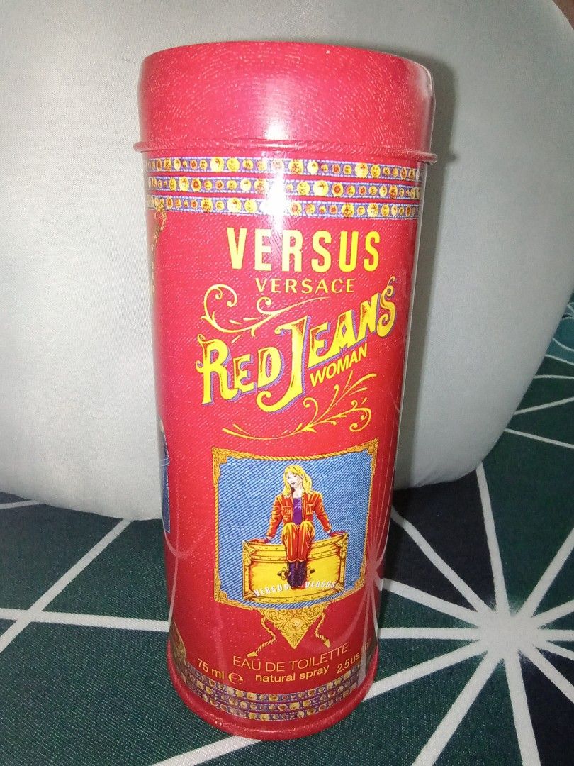 Versace Versus Red Jeans Perfume For Women Eau de Toilette 75ml, Beauty ...