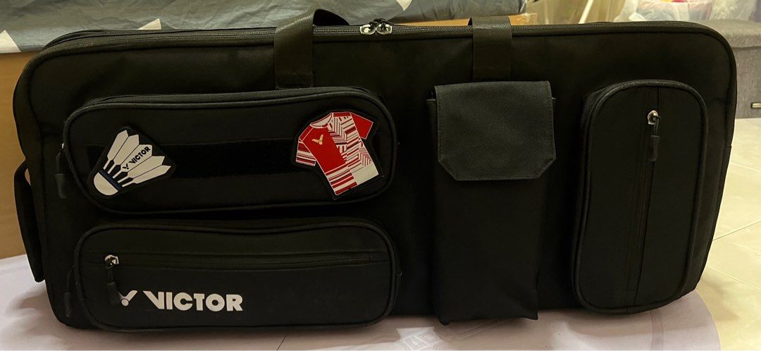 Victor badminton bag, Sports Equipment, Sports & Games, Racket & Ball ...
