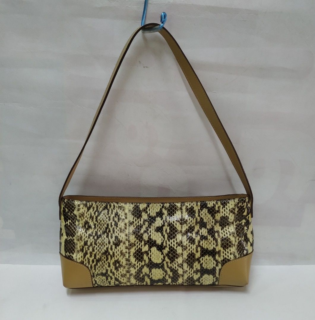 VINCENZO VALENTINO PYTHON PELHAM BAG, Women's Fashion, Bags & Wallets ...