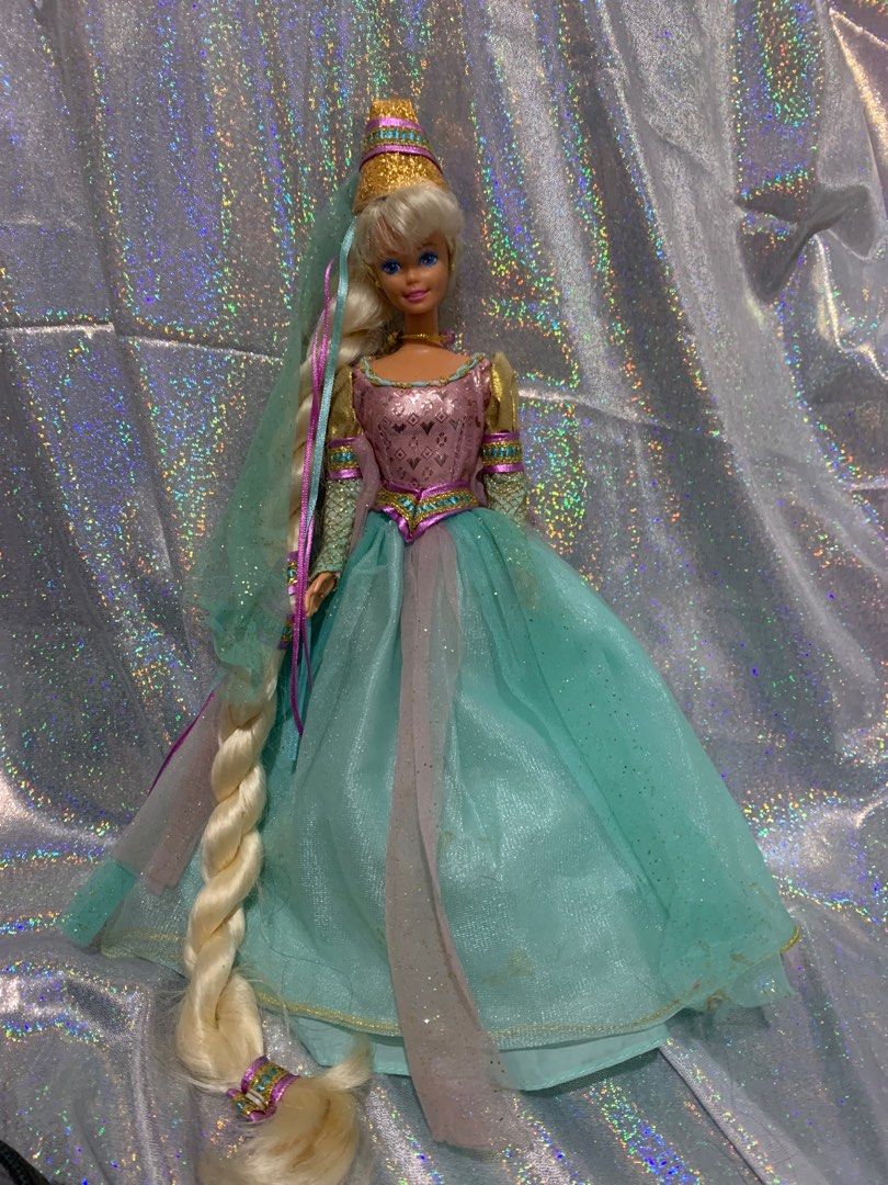 Vintage Barbie - 1994 Rapunzel Barbie on Carousell