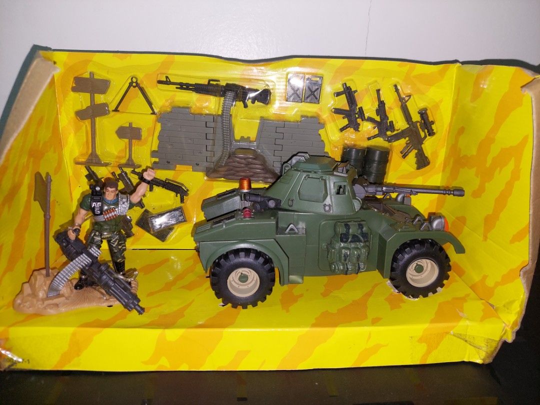 Vintage GI Joe Chap Mei Soldier Force vehicles and figures, Hobbies ...