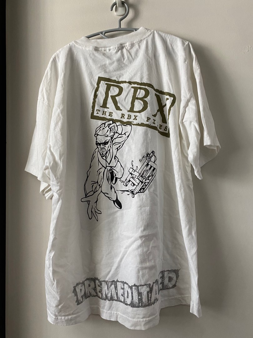 Vintage Rap Tee Underground Rapper RBX Double Sided Rare Tee 90s, Men's ...