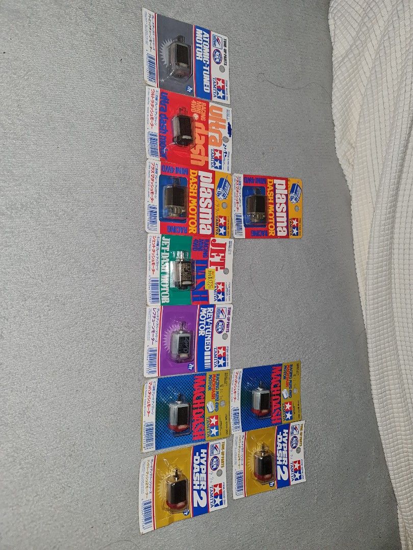 Vintage TAMIYA Mini 4WD motor, Hobbies & Toys, Toys & Games on Carousell