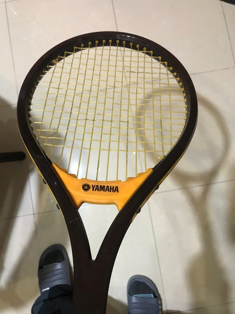 Vintage Yamaha YFG50 Fiberglass tennis racquet (4 3/8), 興趣及遊戲, 收藏品及紀念品 ...