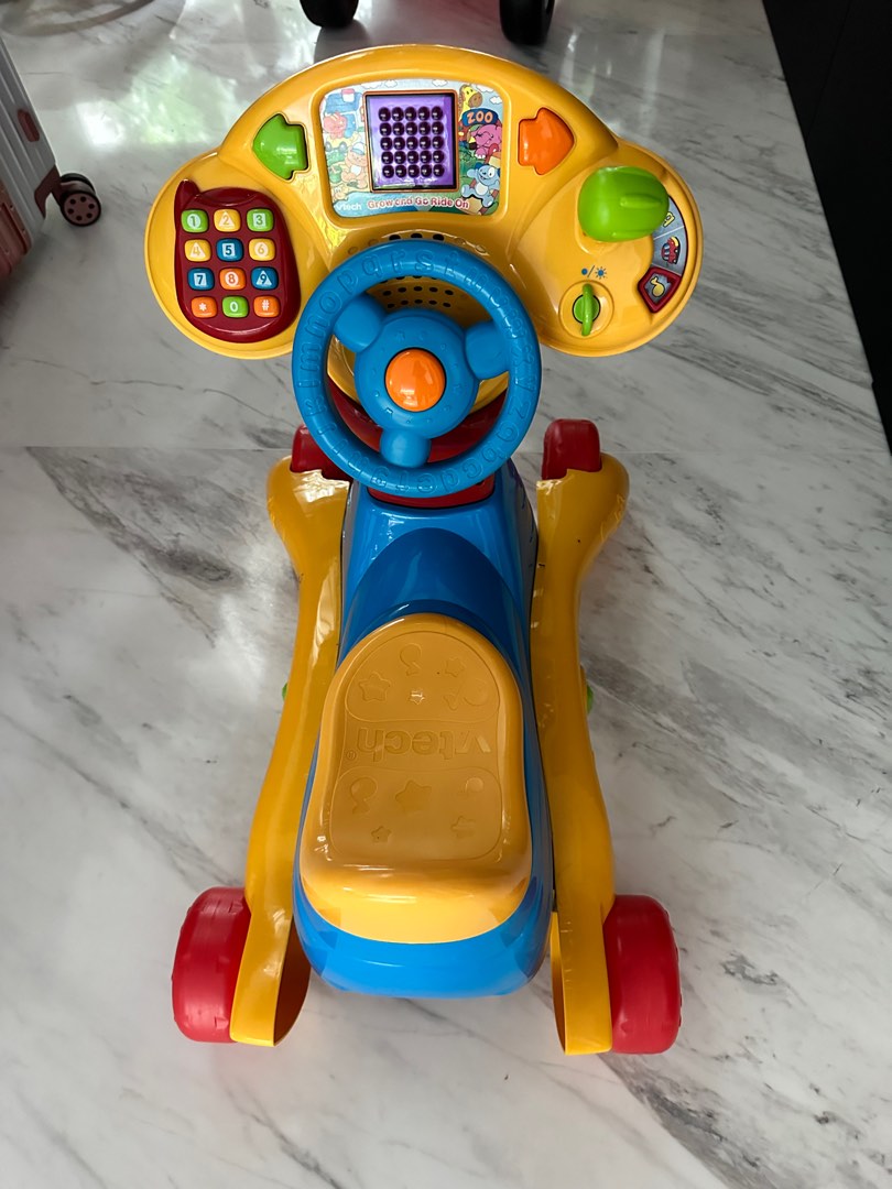Vtech grow and go ride on, Babies & Kids, Infant Playtime on Carousell