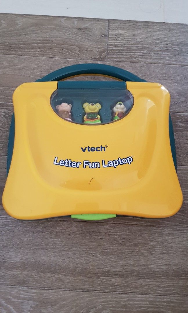 Vtech letter fun laptop, Hobbies & Toys, Toys & Games on Carousell