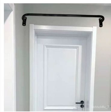Wall Door Frame Pull-up Horizontal Bar Home Indoor Arm Strength Fitness ...