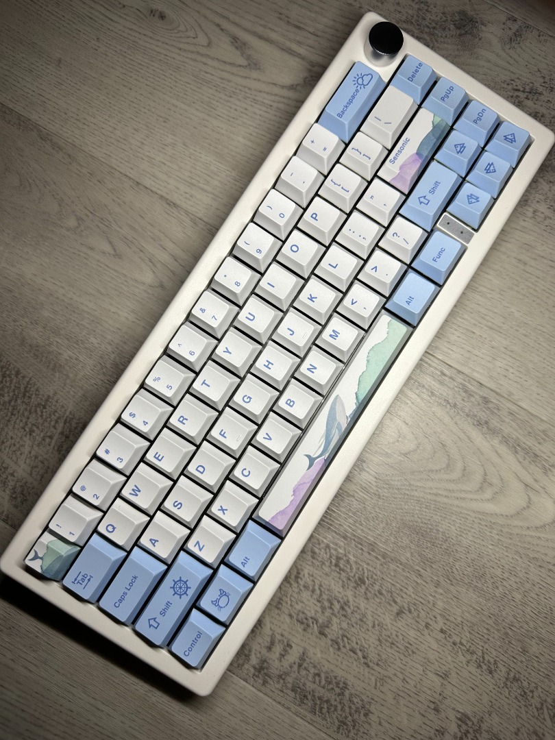 Wireless/Wired Custom 65% Mechanical Keyboard, Computers & Tech, Parts ...