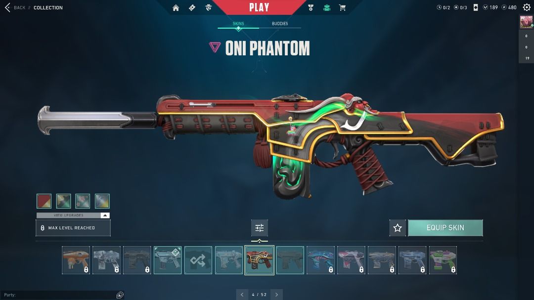 Wts cheap valorant account 4 prem skins, Video Gaming, Video Games ...