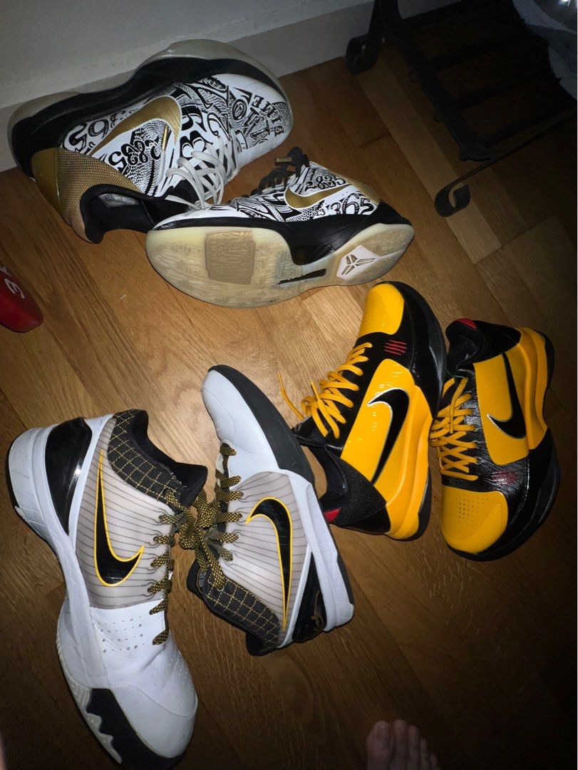 WTS kobe pack . kobe 5 bruce lee , kobe 5 big stage , kobe 4 del sol ...