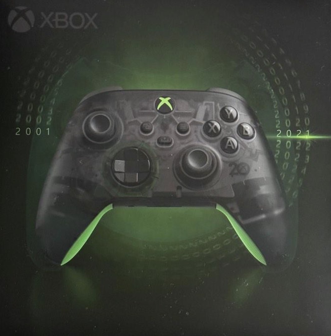 Xbox 20th Anniversary Controller, Video Gaming, Gaming Accessories ...