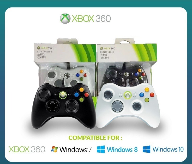 Xbox 360/PC/Android Wired Controller Joystick (Gamepad), Video Gaming ...