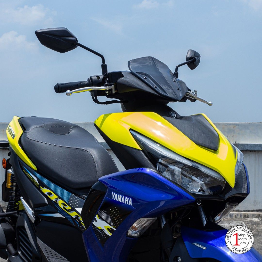 Yamaha Aerox 155 Keyless 2023 (Agent Unit), Motorcycles, Motorcycles ...