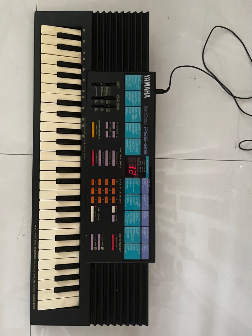 Yamaha PSS-26, Hobbies & Toys, Music & Media, Musical Instruments on ...