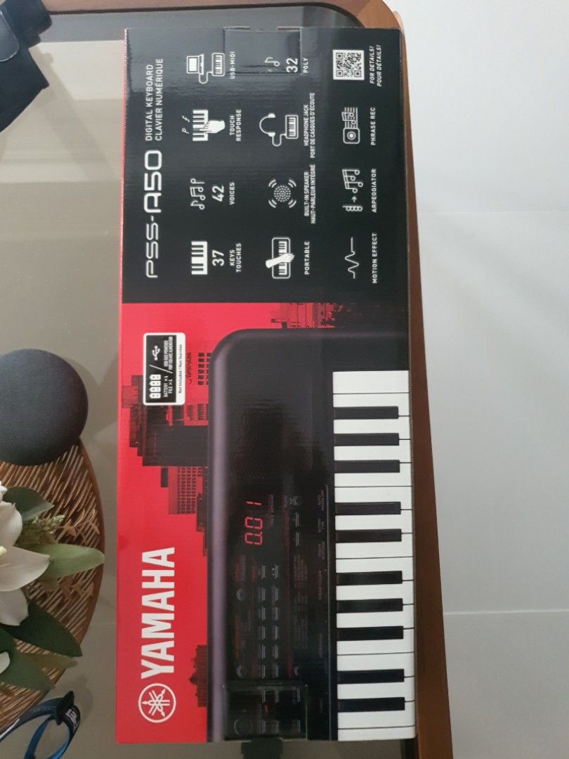YAMAHA PSS-A50 KEYBOARD, Hobbies & Toys, Music & Media, Musical Instruments on Carousell