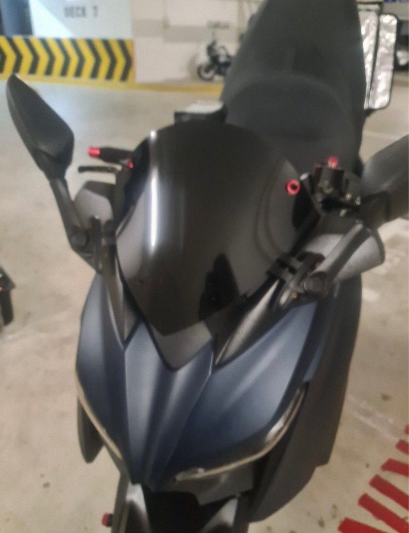 Yamaha Xmax Windshield/Windscreen, Motorcycles, Motorcycle Accessories ...