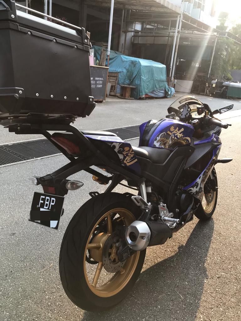 Yamaha YZF-R155 V3, Motorcycles, Motorcycles for Sale, Class 2B on Carousell
