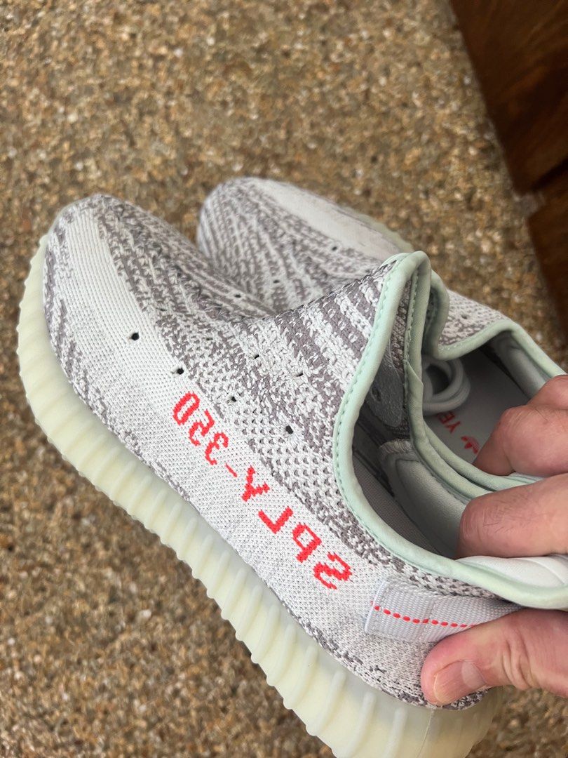 YEEZY BLUE TINT, Women's Fashion, Footwear, Sneakers on Carousell