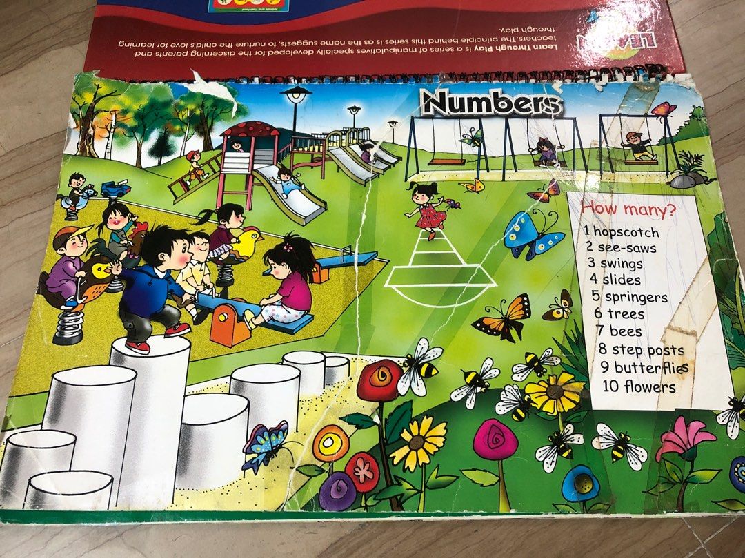 Young Learners Table Charts, Hobbies & Toys, Toys & Games on Carousell