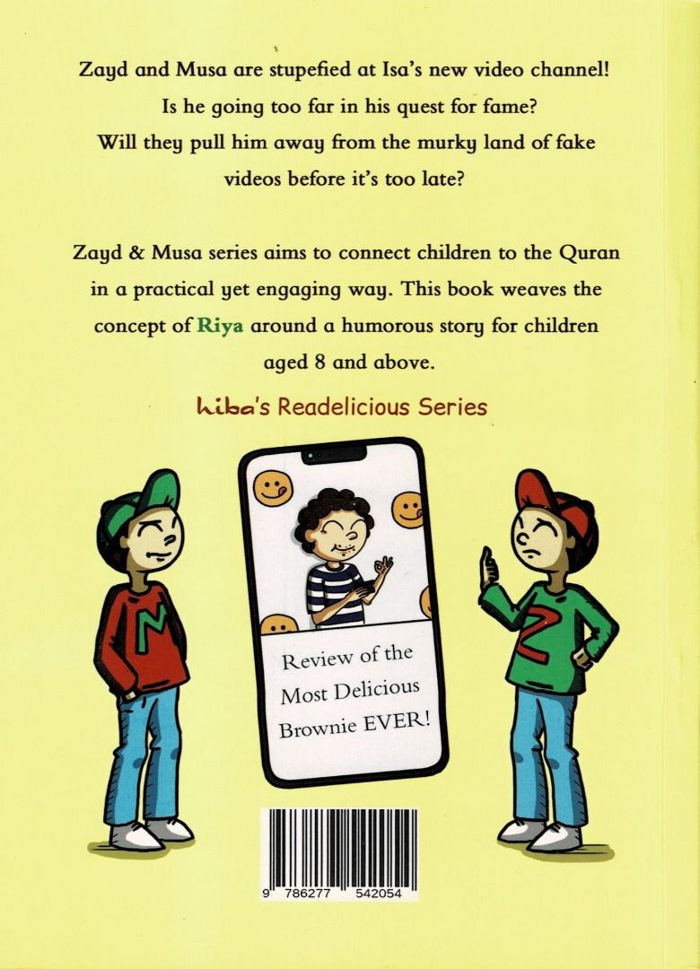 Zayd & Musa in The Trouble with Videos (The story of Riya), Hobbies ...