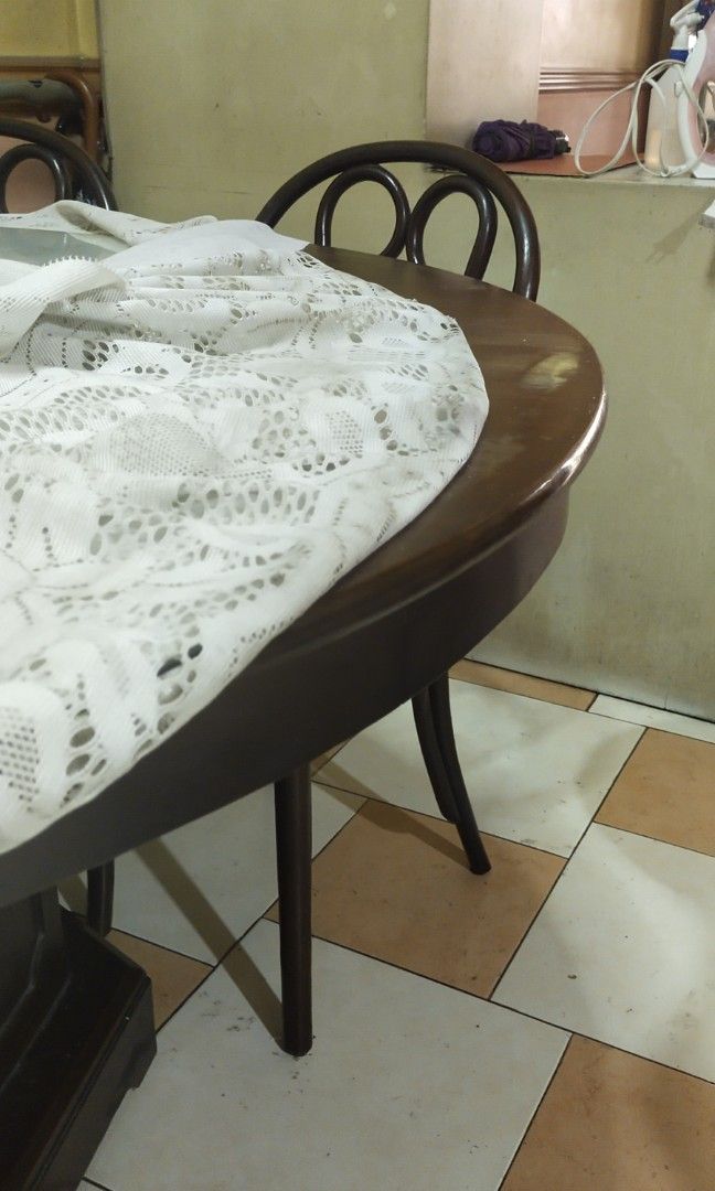 10 seater round dining table, Furniture & Home Living, Furniture ...