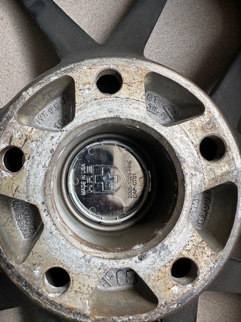 19 inch BMW sports rim with bridgestone estimate 70% tyre thread, Car ...