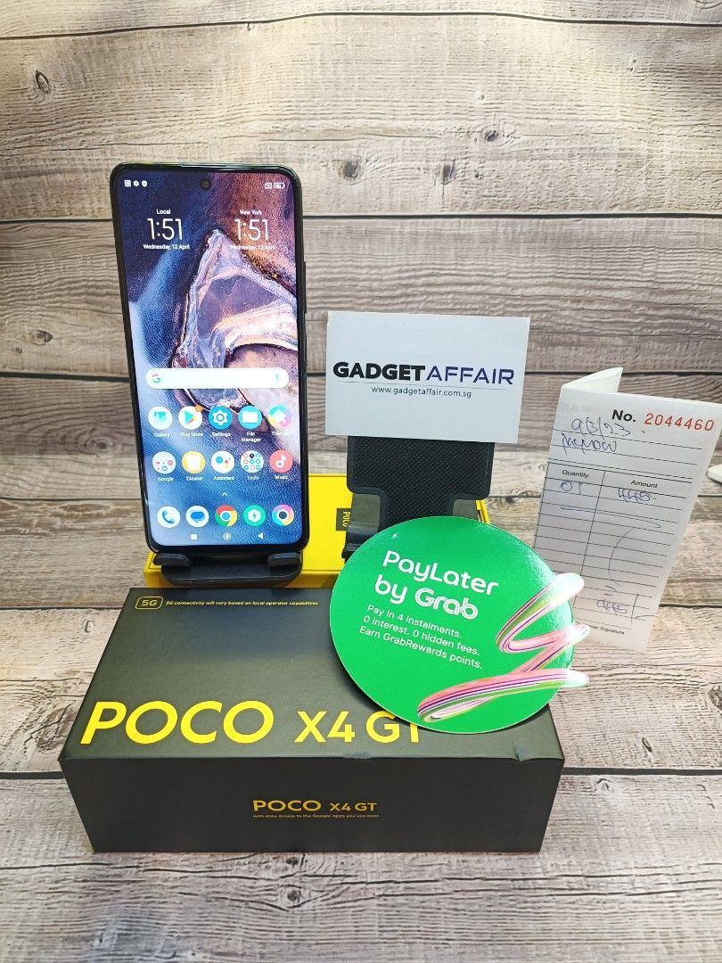1 Mth Old!! Poco X4 GT 5G 256gb (Like New), Mobile Phones & Gadgets ...