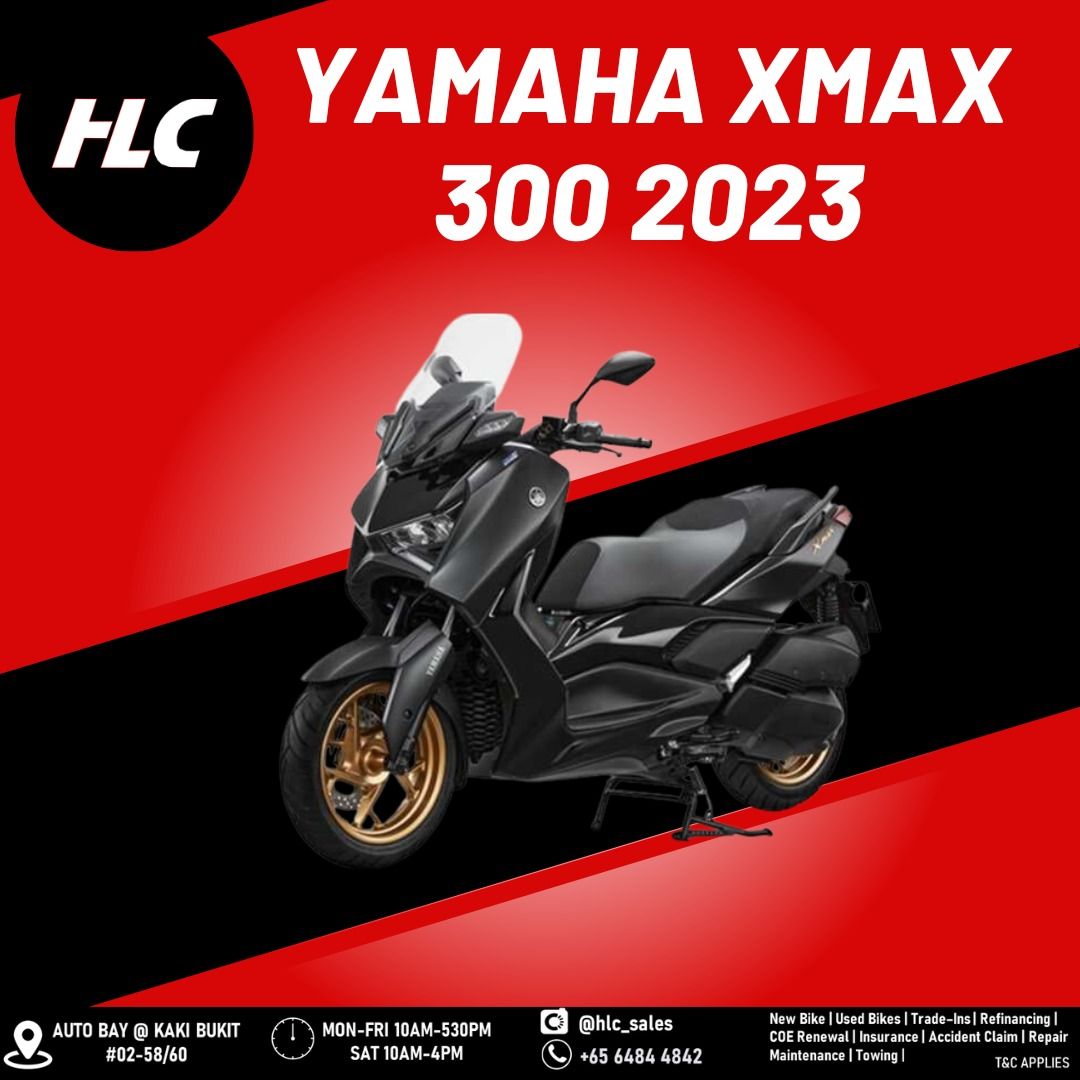2023 XMAX 300 AGENT UNIT RUBY RED, Motorcycles, Motorcycles for Sale ...