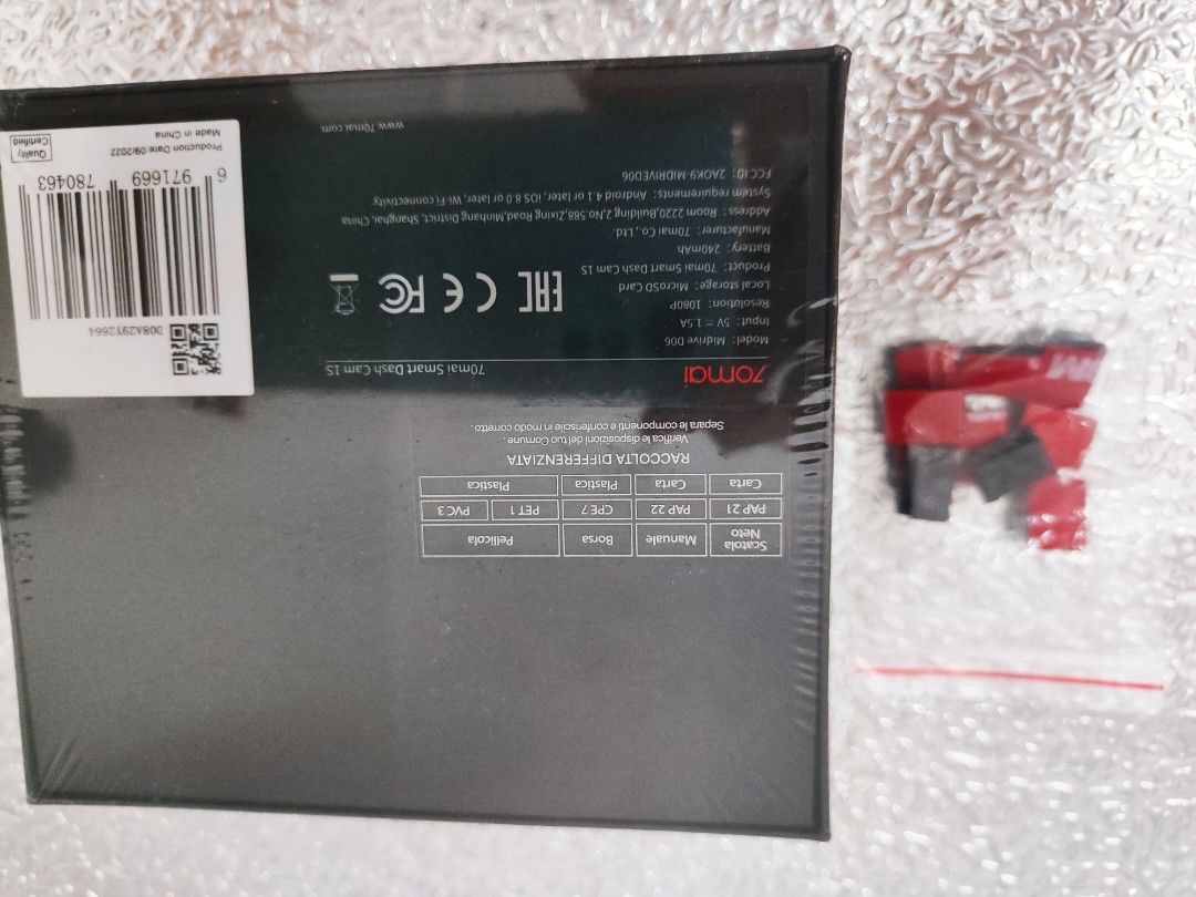 70mai Smart Dash Cam 1S, Auto Accessories on Carousell